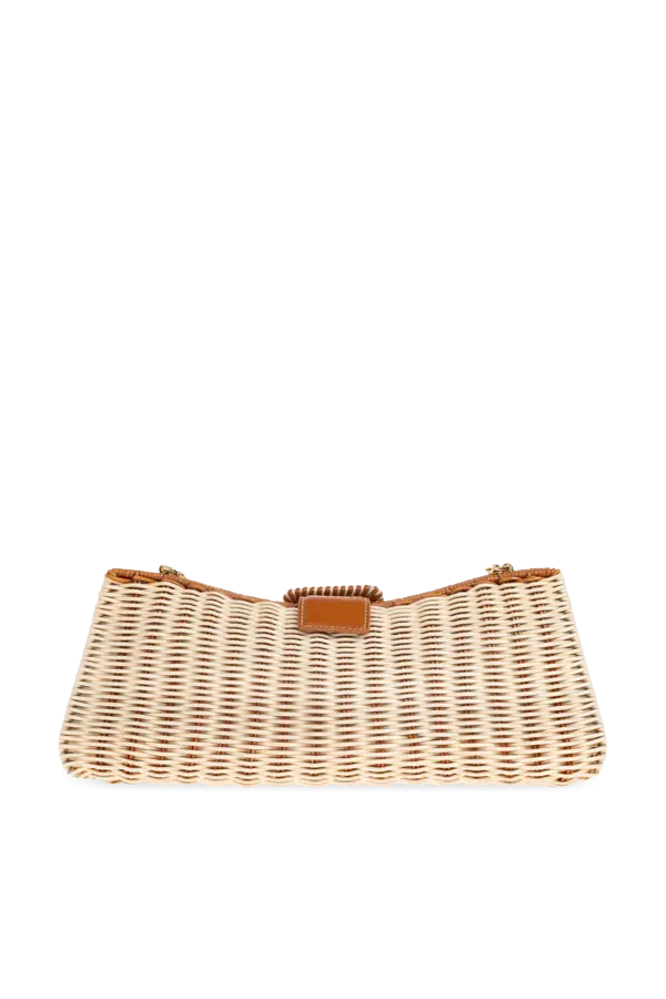 Rodo Logo Clutch Bag - Beige