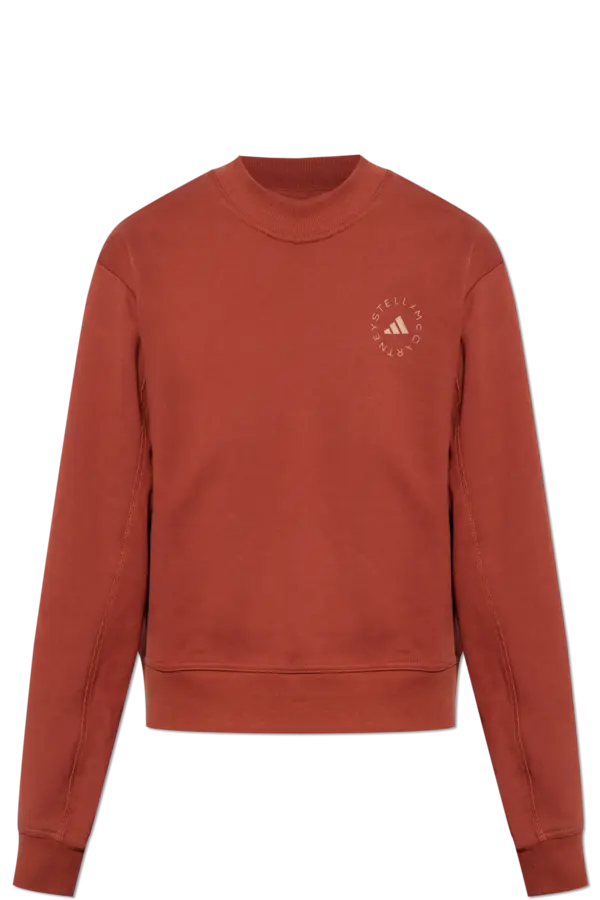 Adidas By Stella McCartney Logo Sweatshirt - Red