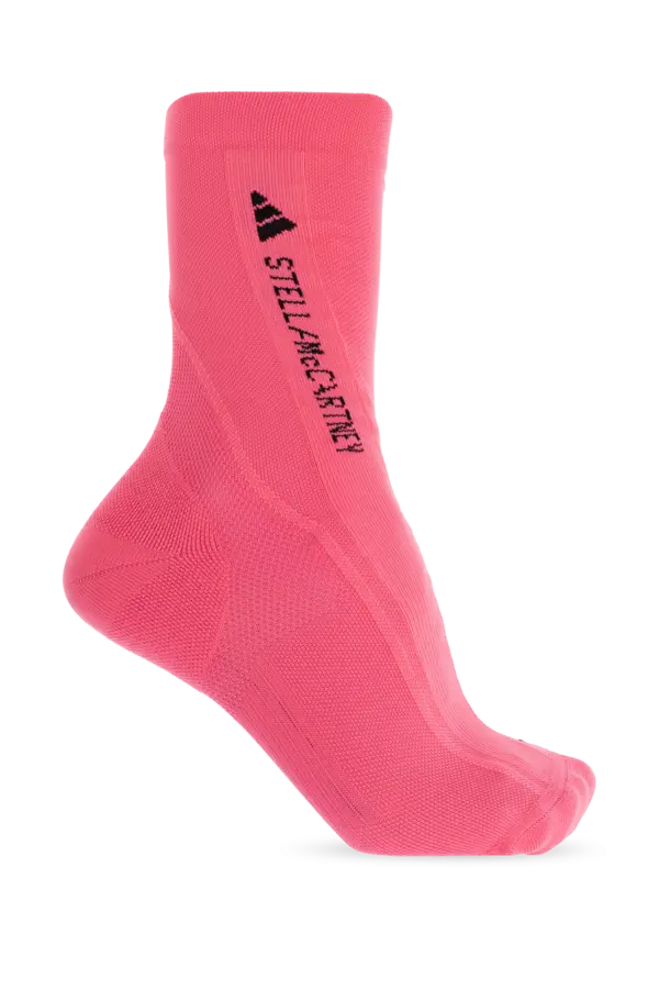Adidas By Stella McCartney Logo Socks - Pink