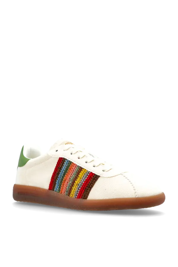 Dsquared2 Rebels Leather Sneakers - Cream