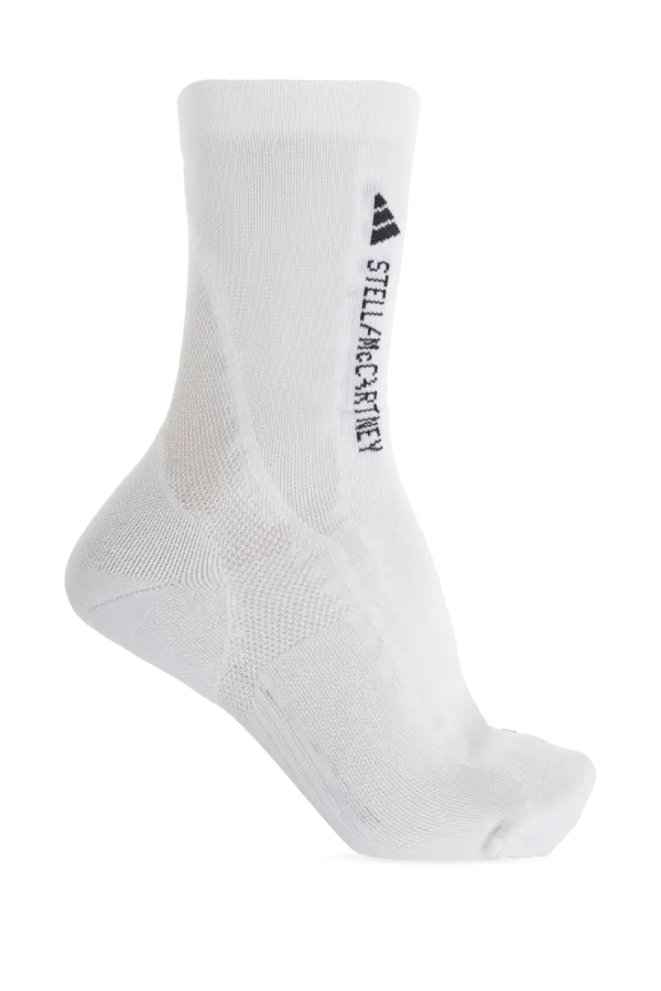 Adidas By Stella McCartney Logo Socks - White