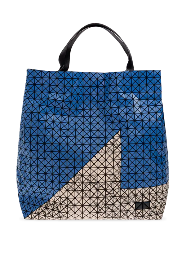Issey Miyake Geometric Shopper Tote - Blue