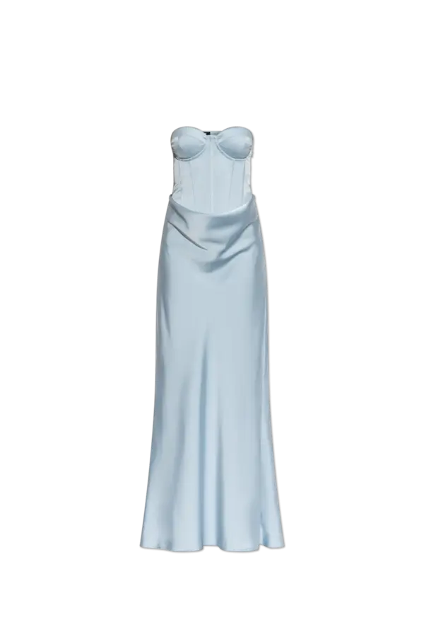 ROTATE BY BIRGER CHRISTENSEN Satin Corset Dress