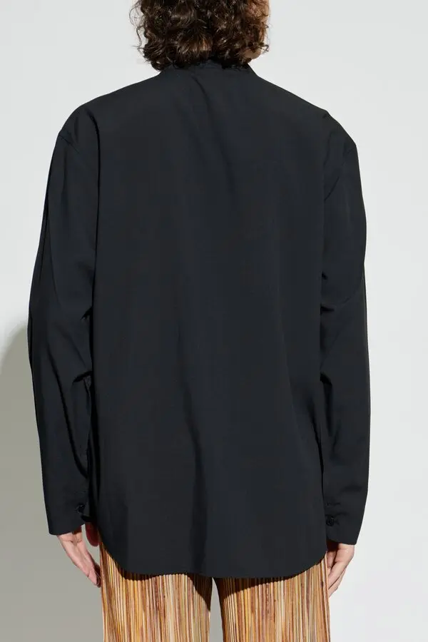 Issey Miyake Shirt With A Decorative Front