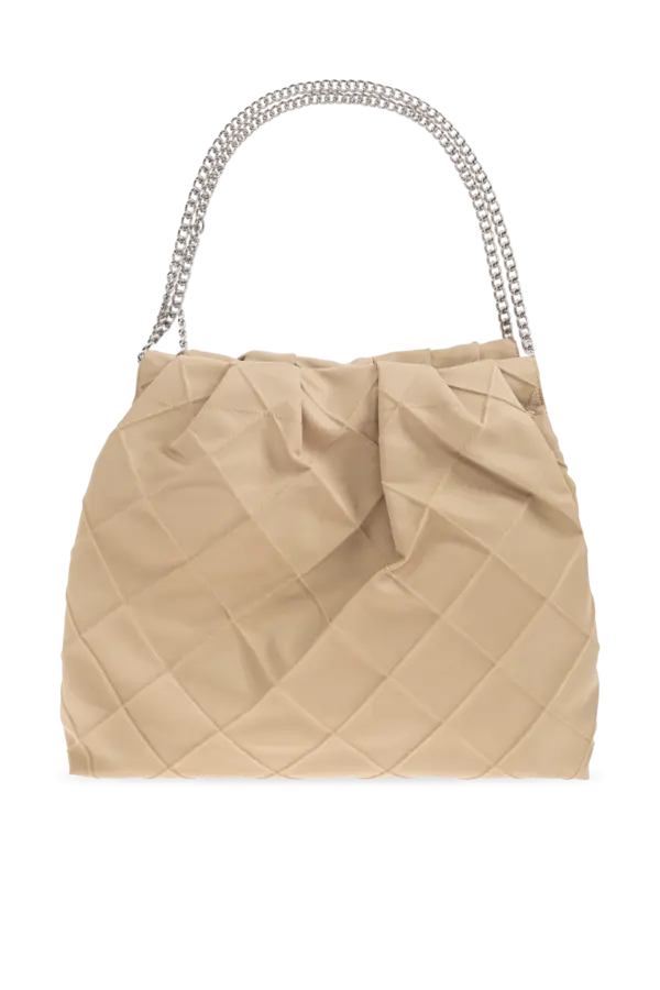 Tory Burch Fleming Shoulder Bag - Beige