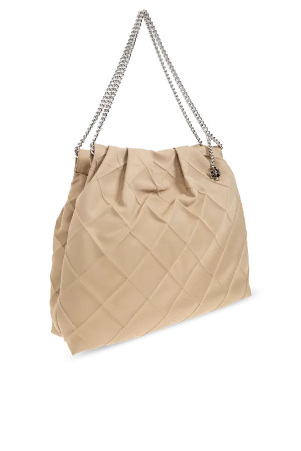 Tory Burch Fleming Shoulder Bag - Beige