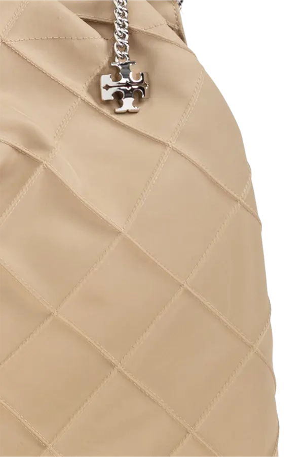 Tory Burch Fleming Shoulder Bag - Beige