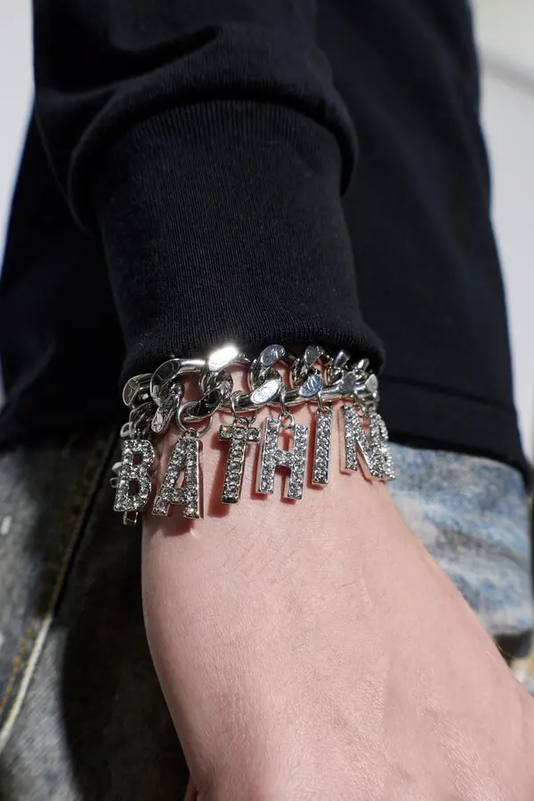 A BATHING APE Brass Bracelet