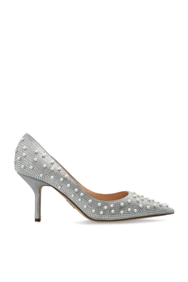 Rodo Pearl And Crystal Embellished Stiletto Heel