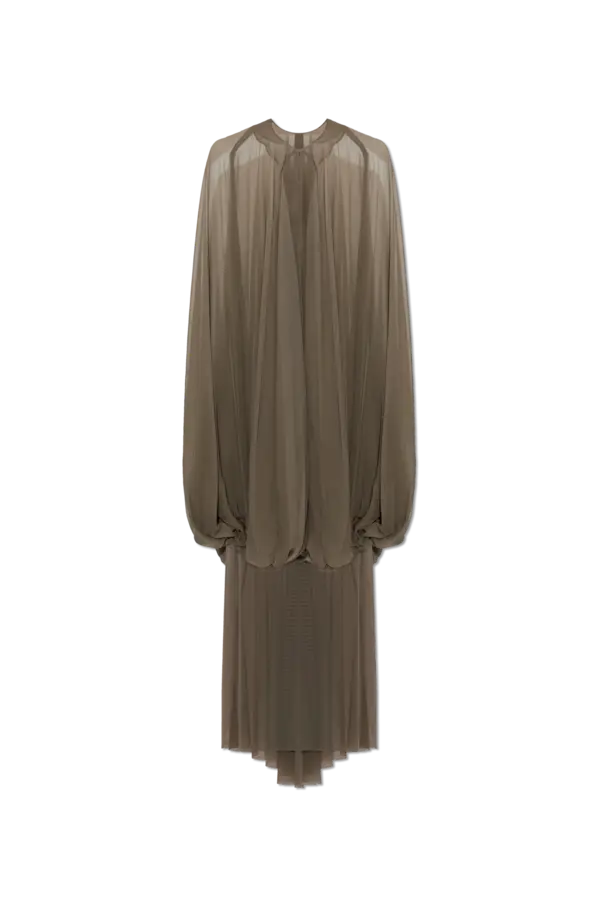 Rick Owens Silk Poncho