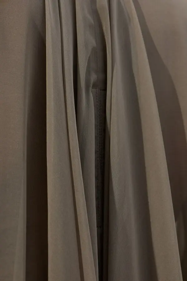 Rick Owens Silk Poncho