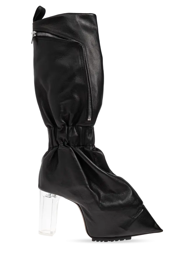 Rick Owens Cargo Taquito Platform Boots