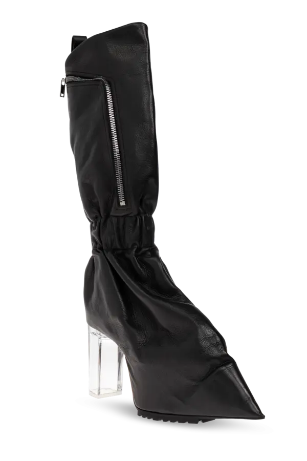 Rick Owens Cargo Taquito Platform Boots