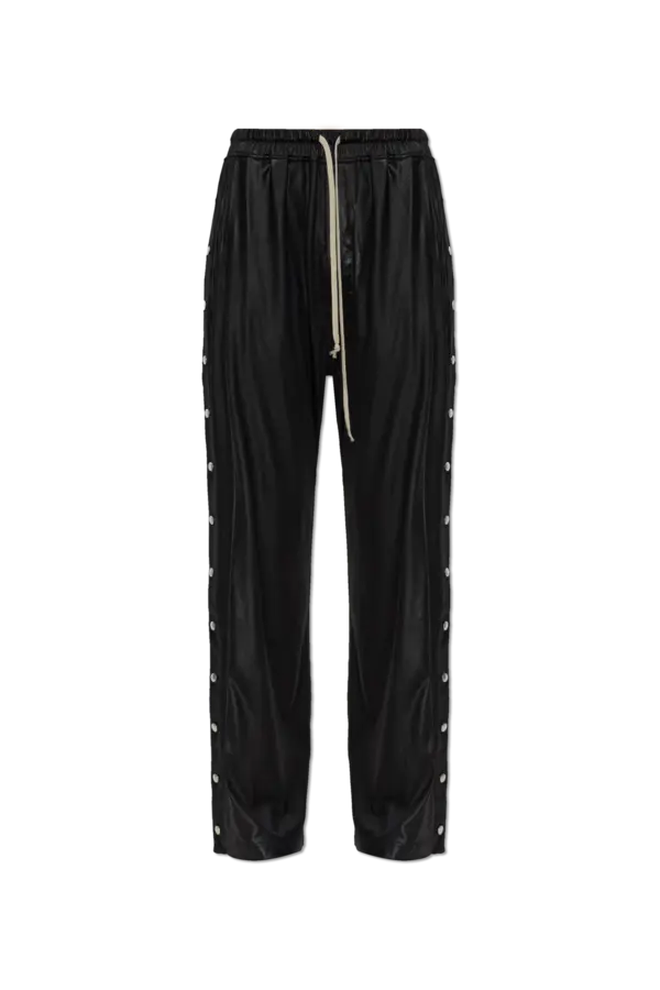 Rick Owens Satin Wide-leg Trousers