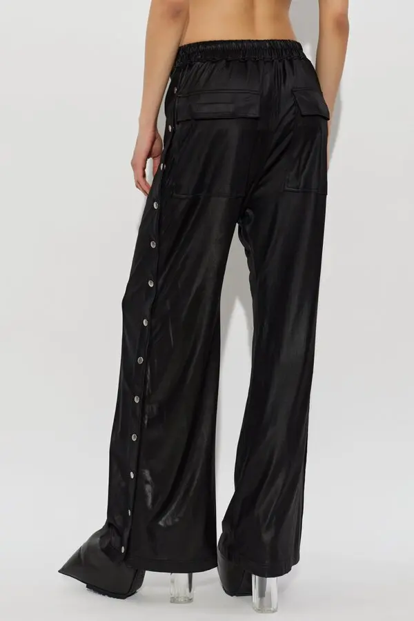 Rick Owens Satin Wide-leg Trousers