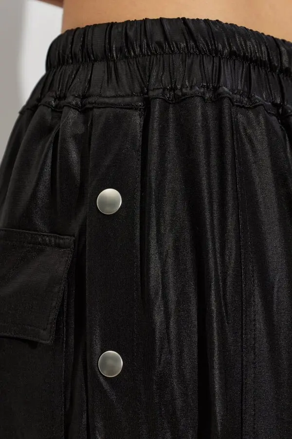 Rick Owens Satin Wide-leg Trousers