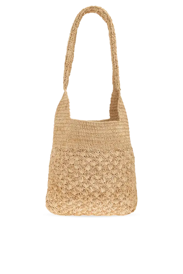 Isabel Marant Étoile Praia Small Raffia Bag - Beige