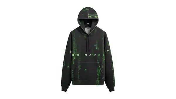 Kith X The Matrix Code Vintage Nelson Hoodie - Black