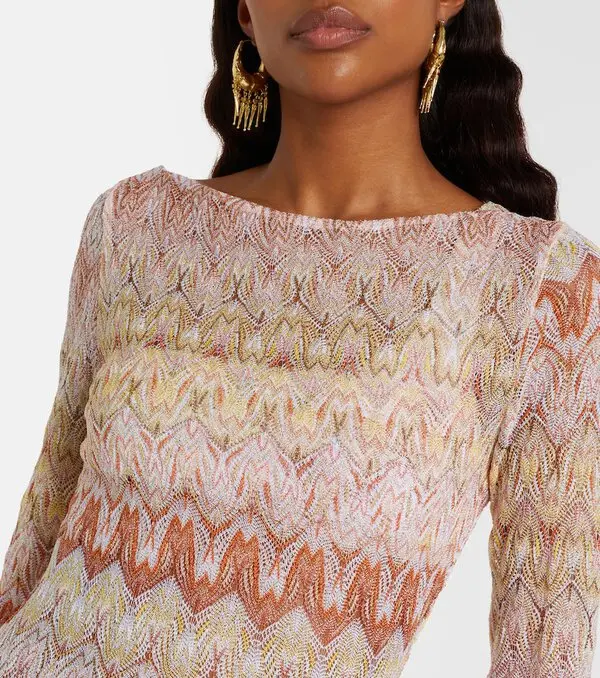 Missoni Lame Maxi Dress - Multicoloured