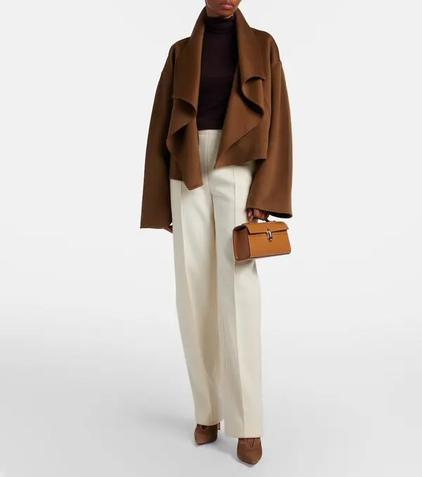 Savette Symmetry Pochette Leather Top-handle Bag - Brown