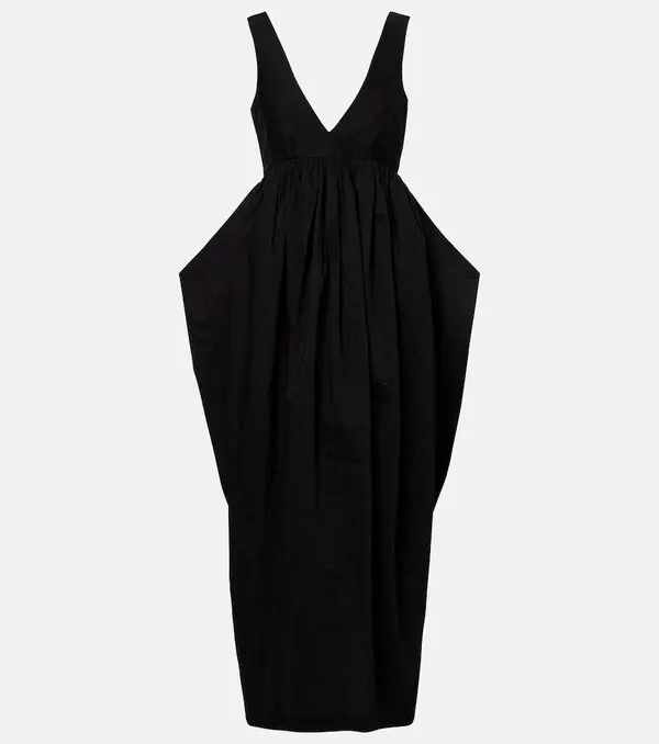 RÓHE Cotton-blend Maxi Dress