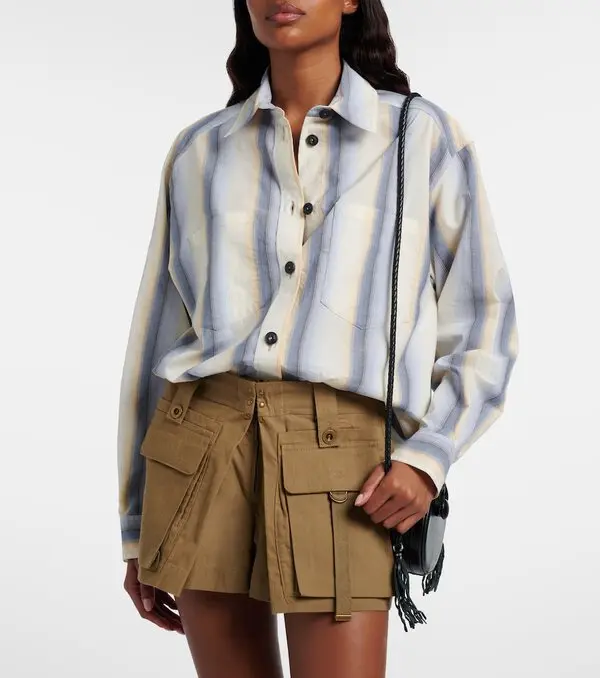 Isabel Marant Étoile Mahvane Striped Cotton Shirt