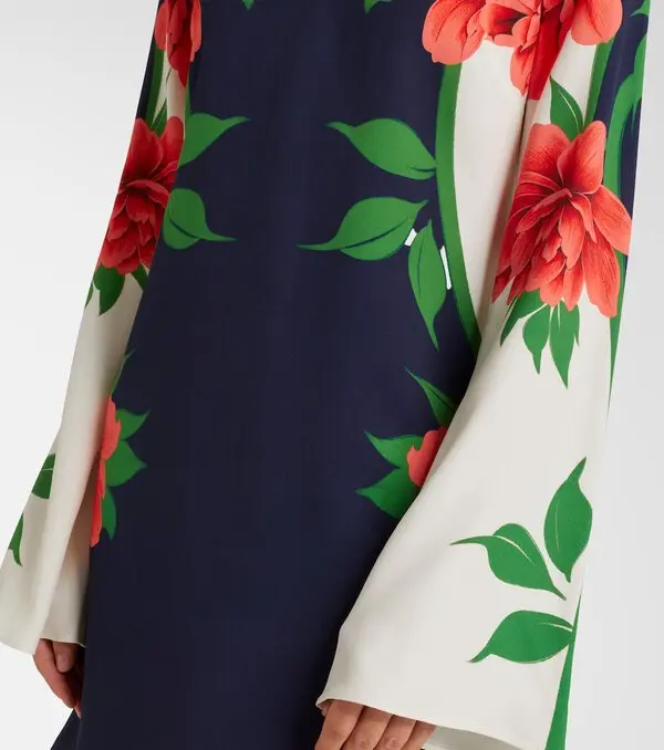 La DoubleJ Supremes Printed Mini Dress - Blue