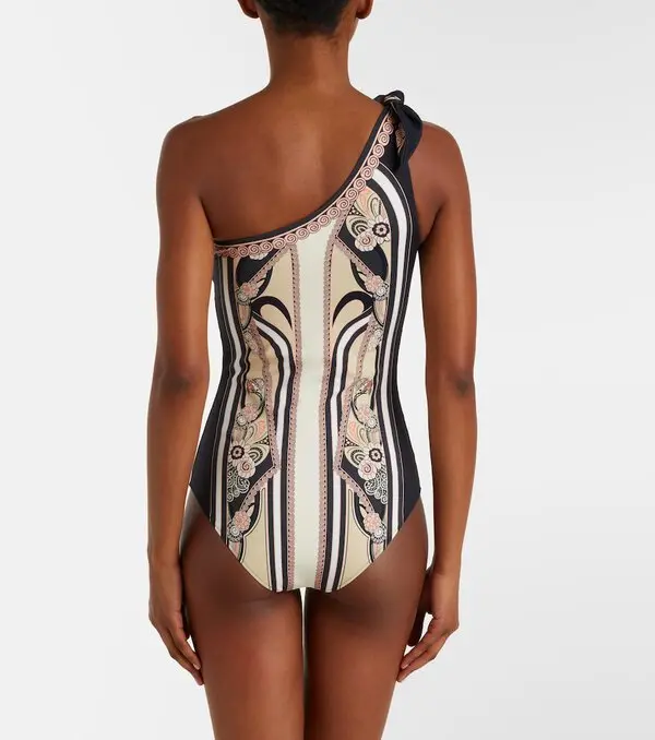 La DoubleJ Goddess One-shoulder Swimsuit