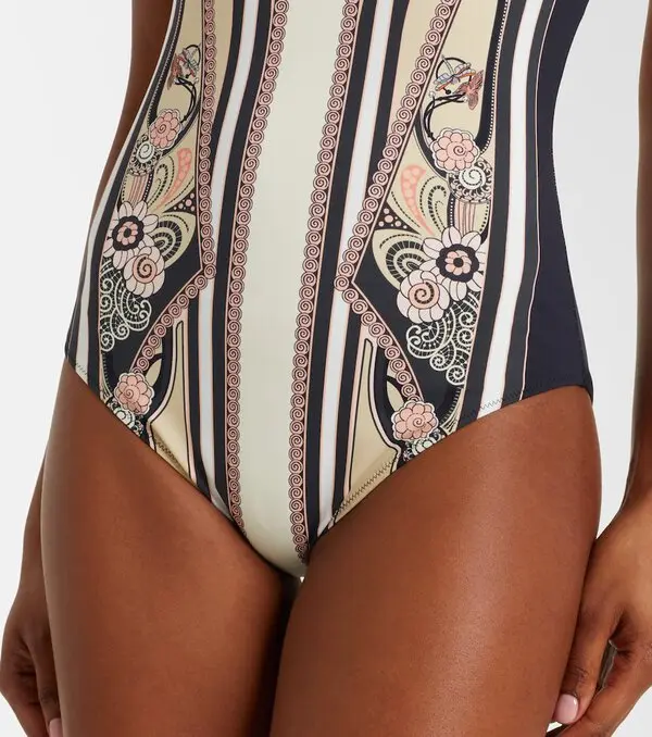 La DoubleJ Goddess One-shoulder Swimsuit