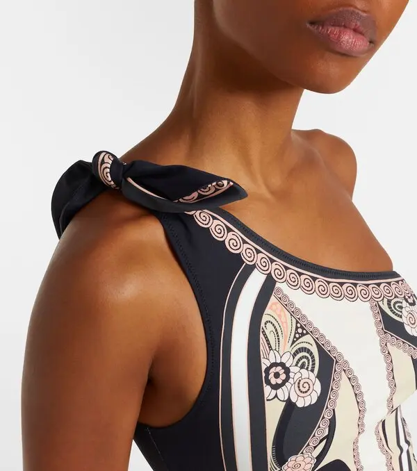 La DoubleJ Goddess One-shoulder Swimsuit