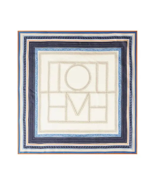 TOTEME Printed Silk Twill Scarf - Multicoloured
