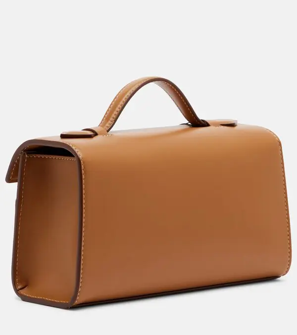 Savette Symmetry Pochette Leather Top-handle Bag