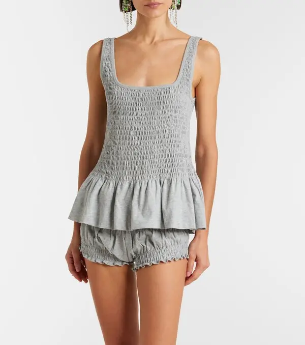 Dries Van Noten Hoffy Cotton Shorts