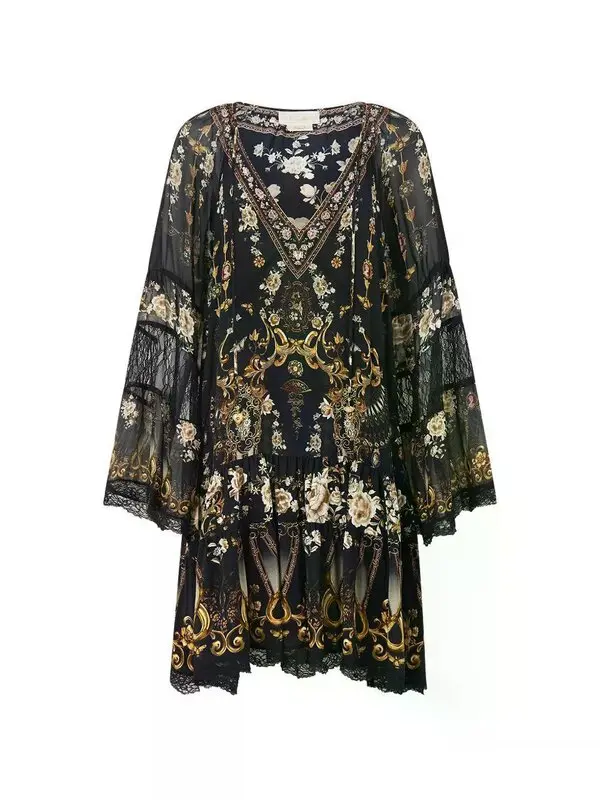 Camilla Flamenco Folklore Mini Dress