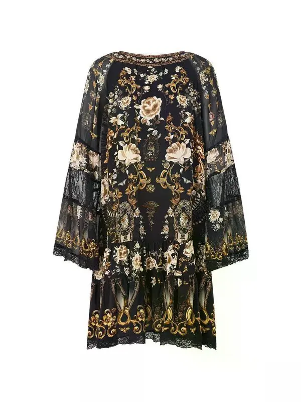 Camilla Flamenco Folklore Mini Dress