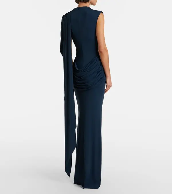 DE LA VALI Jersey Maxi Dress