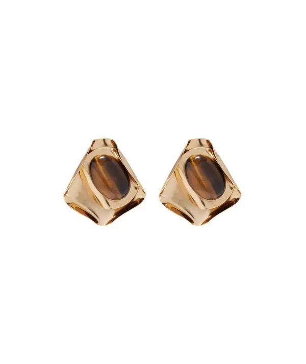 JENNIFER BEHR Kendall Embellished Earrings - Gold