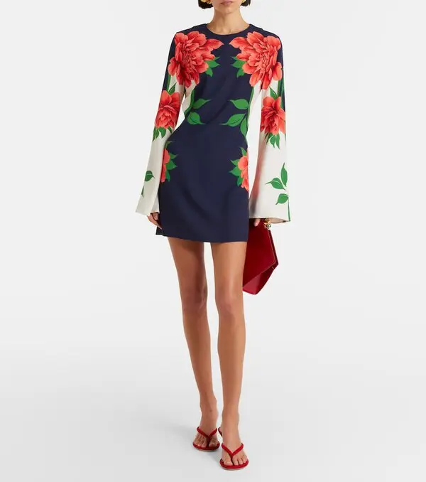 La DoubleJ Supremes Printed Mini Dress