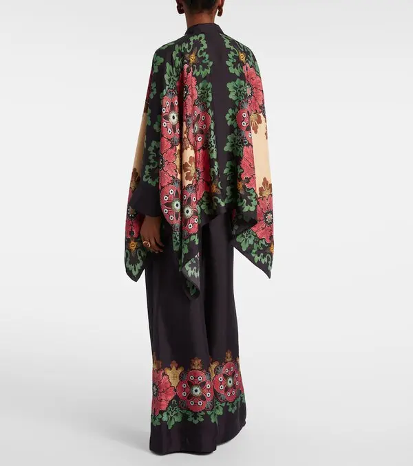 La DoubleJ Printed Silk Twill Foulard Shirt - Multicoloured