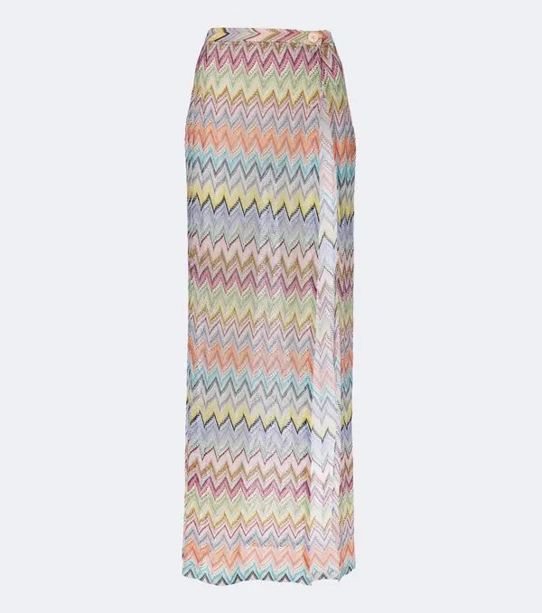 Missoni Zigzag Lamé Beach Cover-up - Multicoloured