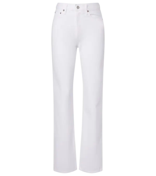 AGOLDE 90s Straight Leg Jeans - White