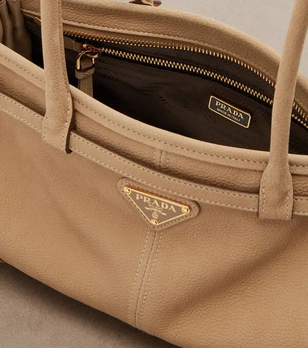 Prada Bonnie Medium Leather Shoulder Bag