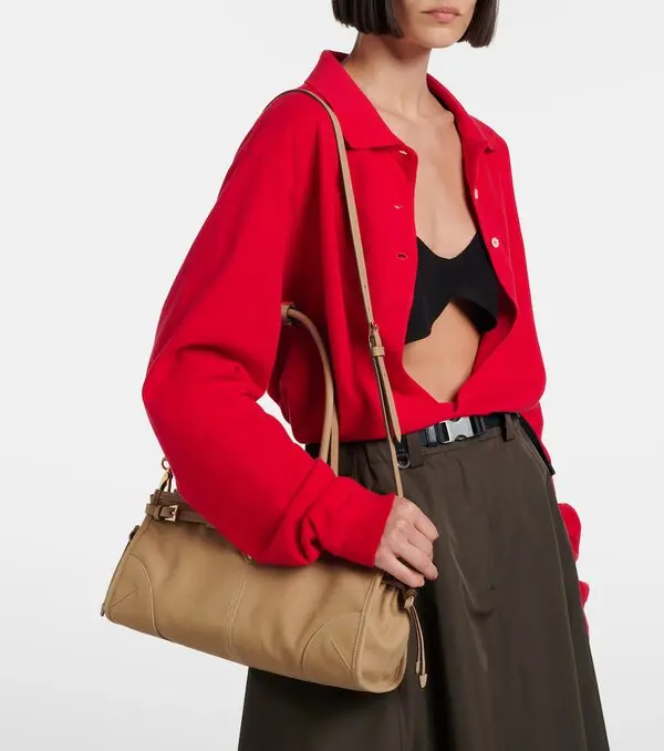 Prada Bonnie Medium Leather Shoulder Bag