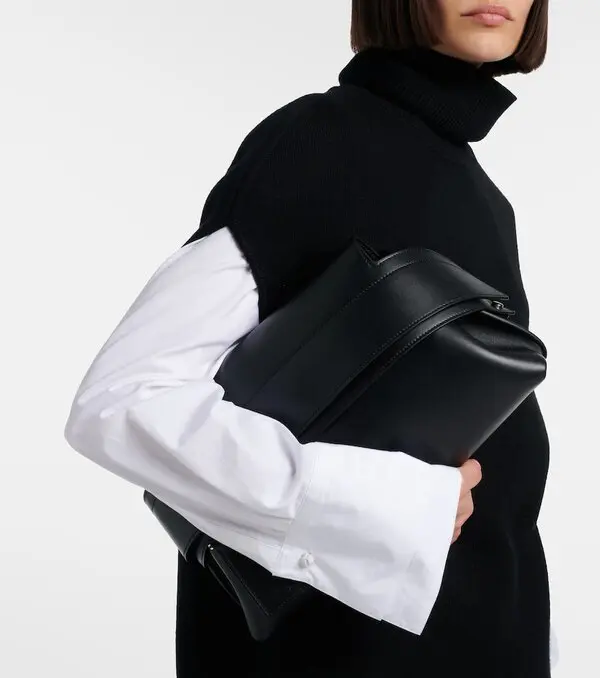 TOD'S Wave Mini Leather Clutch