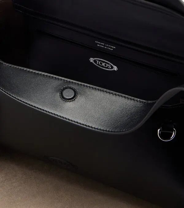 TOD'S Wave Mini Leather Clutch