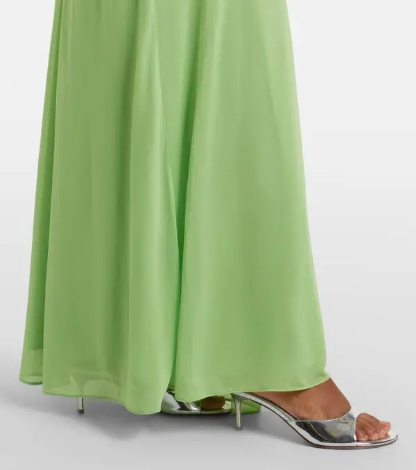 Christopher Esber Ripple Draped Gown - Green