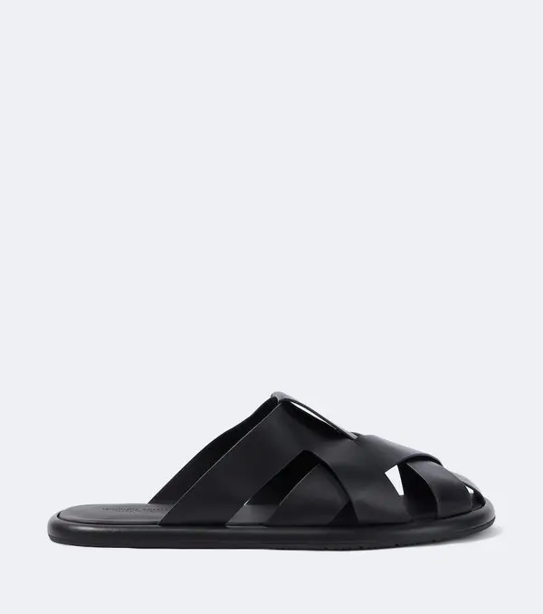 Giorgio Armani Leather Sandals
