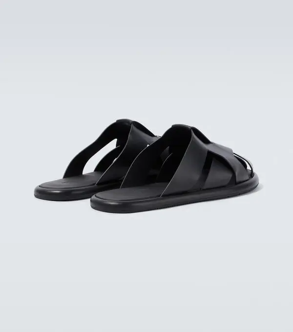 Giorgio Armani Leather Sandals