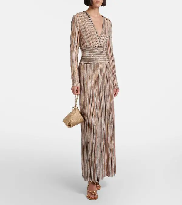 JIMMY CHOO Callie Medium Raffia-effect Shoulder Bag - Gold