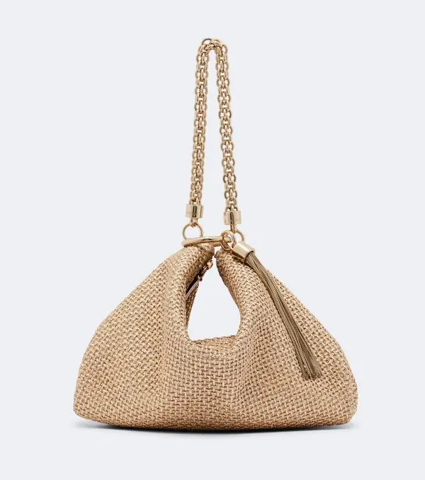 JIMMY CHOO Callie Shoulder Bag - Gold